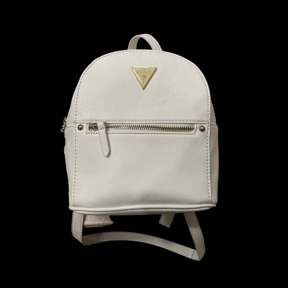 Guess | Bags | Guess Mini Backpack In White | Poshmark